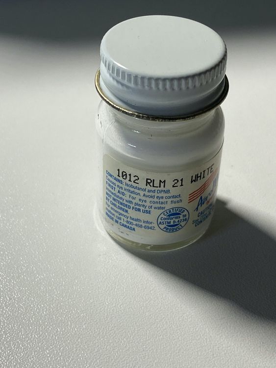 AEROMASTER 1012 RLM 21 WHITE ACRYL COLOR | Kaufen auf Ricardo