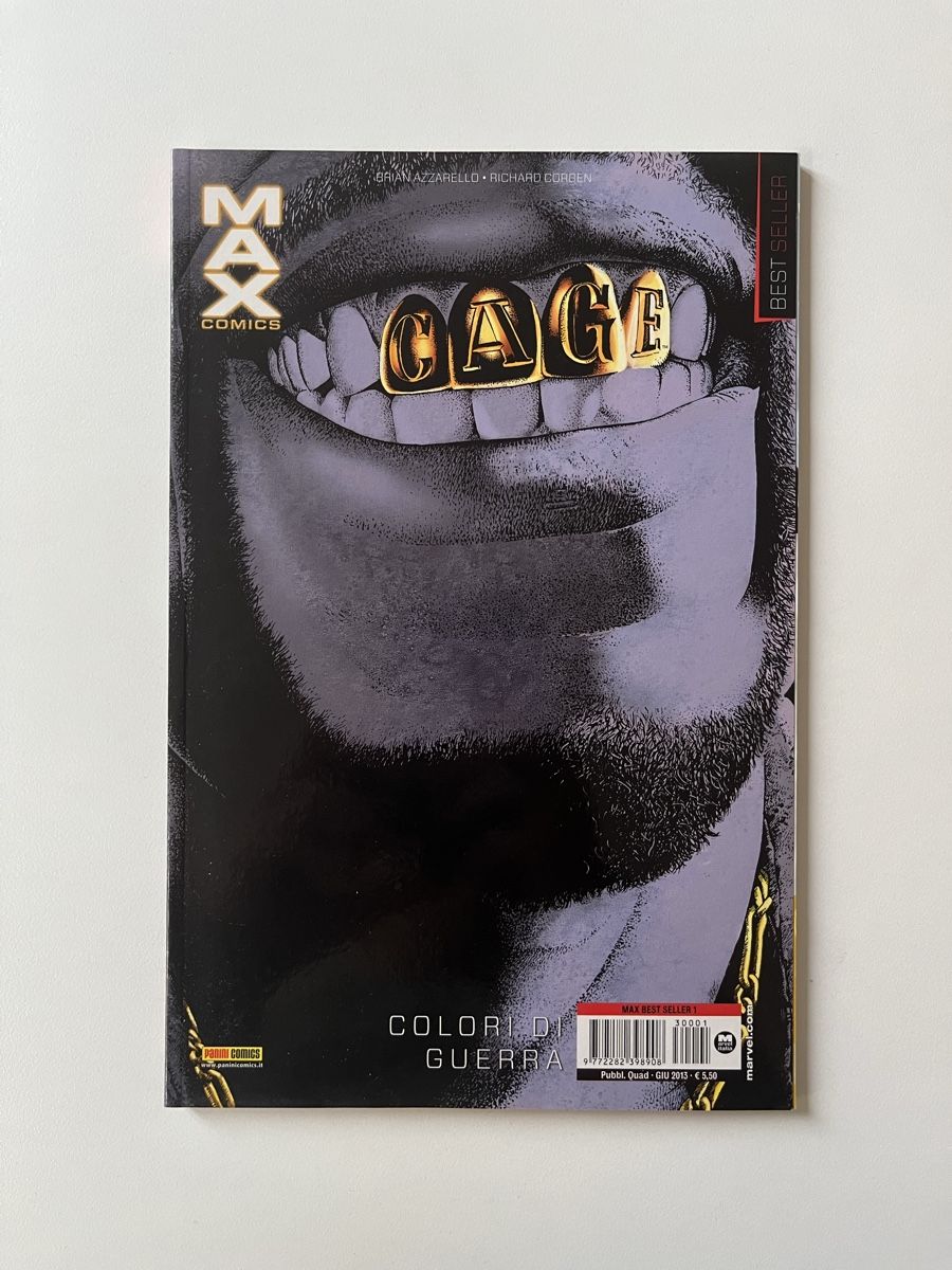 Cage: Colori di Guerra - Marvel MAX Comics - Ottimo! (Nuovo (secondo la ...