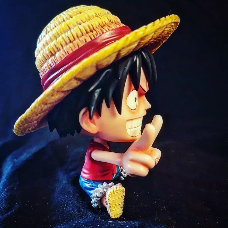 One Piece - MONKEY D. LUFFY SD Resin Statue - Mini Studio (Gebraucht ...