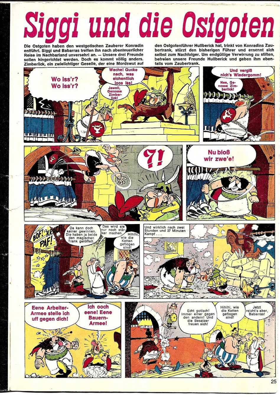 Lupo modernNr 36 1965 Kauka , Lucky Luke, Asterix und Spirou (Gebraucht ...