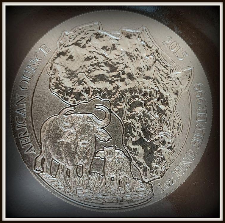 RWANDA 50 AMAFARANGA 2015 UNZ. SILBER *SEHR RAR* 1 UNZE | Kaufen auf ...