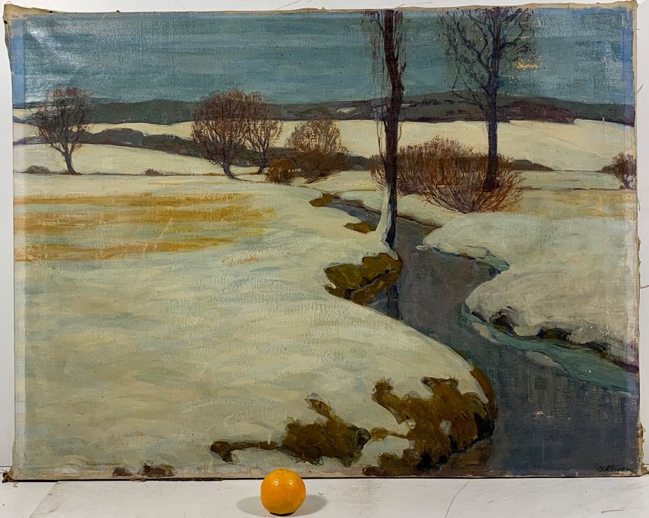 Joseph Georg Jakob KEISER (1859-1939) grosses Gemälde (Gebraucht) in Root für CHF 35 – mit ...