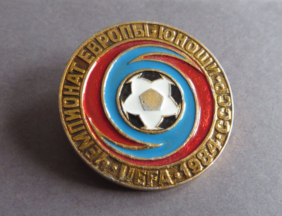 ABZEICHEN UEFA 1984 CCCP, FUSSBALL | Kaufen auf Ricardo