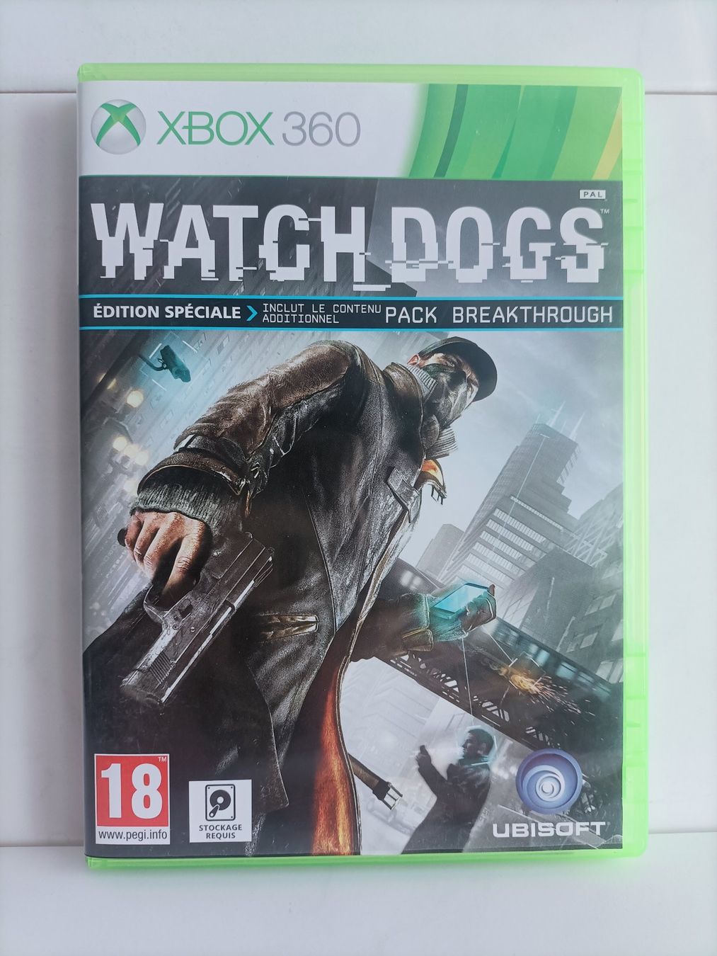 XBOX 360 Watch Dogs Ubisoft - Microsoft (D'occasion) à crans montana ...