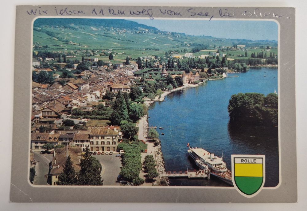 Rolle et Signal de Bougy vue aérienne 1995 (Gebraucht) in Melchnau für ...