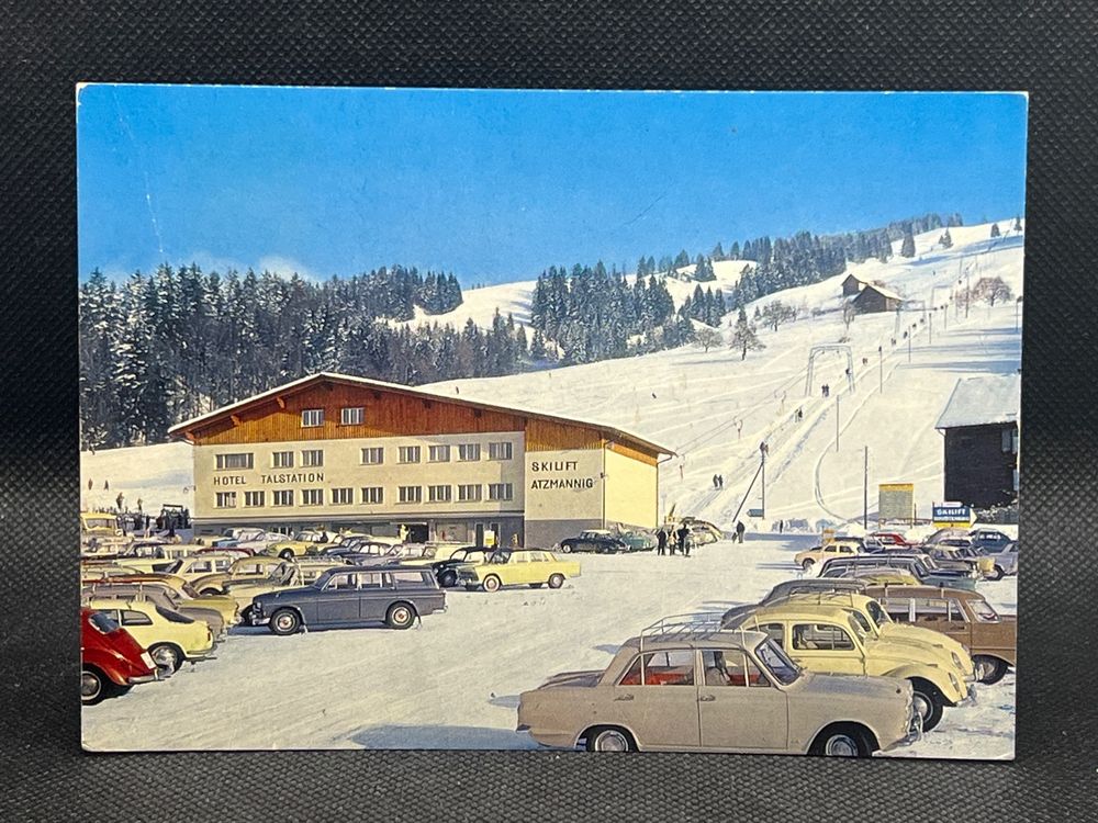 Skigebiet Atzmännig, Goldingen SG/Hotel Rest. Talstation | Kaufen auf ...