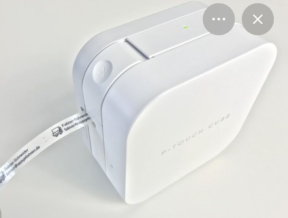 Brother P-touch Cube Plus Beschriftungsgerät - Neuwertig! (5 (Gebraucht ...