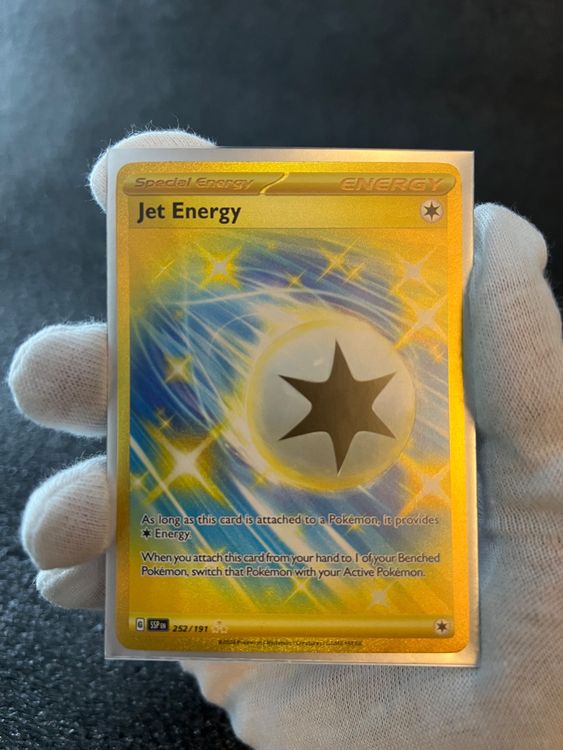 Pokémon Surging Sparks - Jet Energy 252/191 (Neu (gemäss Beschreibung ...