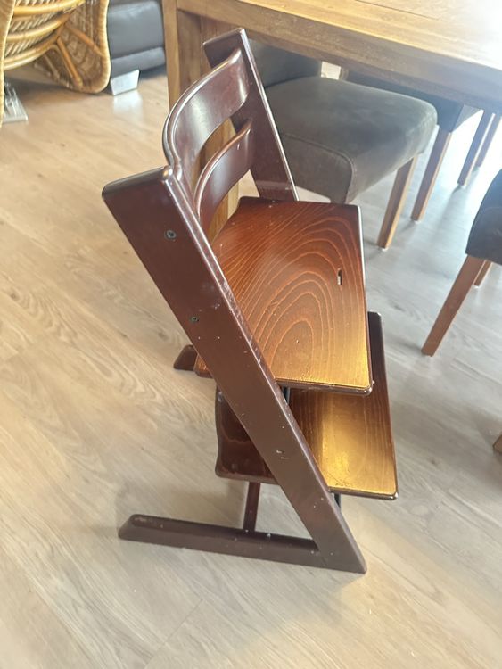 Stokke Tripp Trapp Kinderstuhl Dunkelbraun (Gebraucht) in Rafz für CHF ...