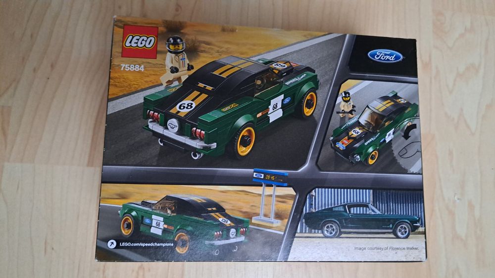 LEGO Speed Champions 75884 1968 Ford Mustang Fastback NEU (Neu und ...
