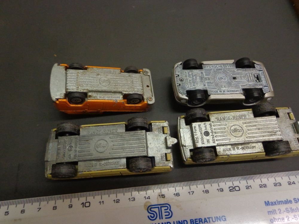 4 Siku Modellautos Range-Rover, Porsche + VW ab 1.- | Kaufen auf Ricardo