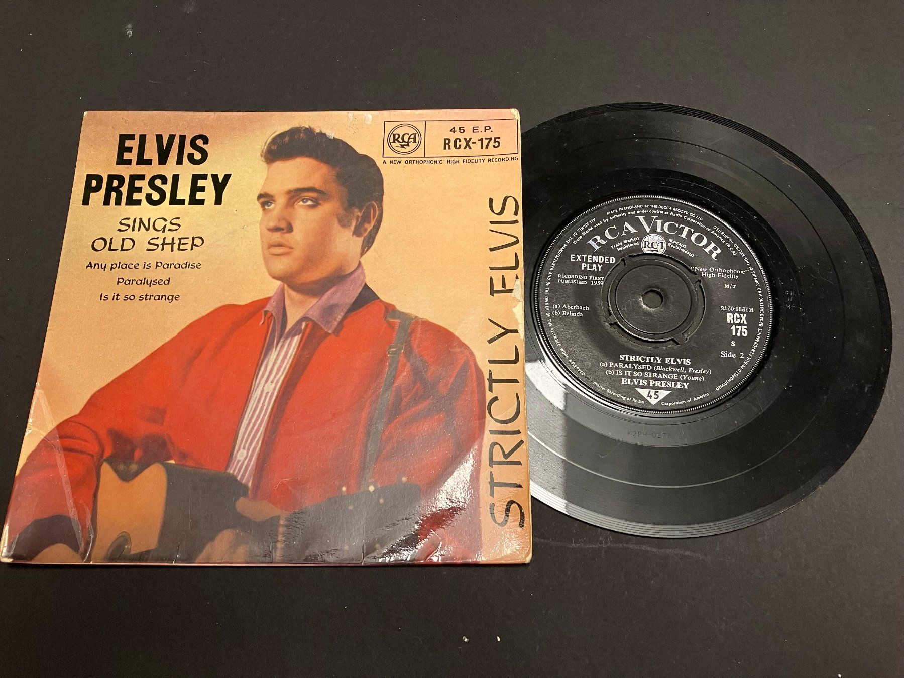 Elvis Presley / EP Sings Old Shep / England (Gebraucht) in Nussbaumen ...