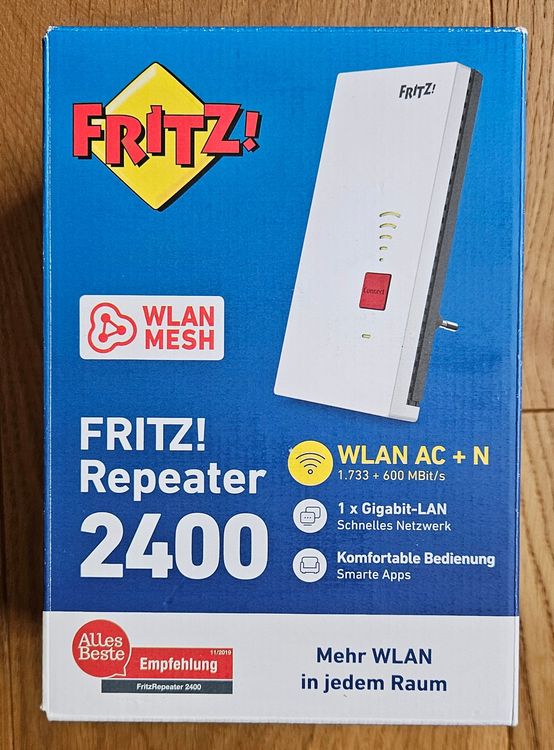 AVM FRITZ! 2400 MESH Wifi Repeater (Gebraucht) in Lenzburg für CHF 45 ...
