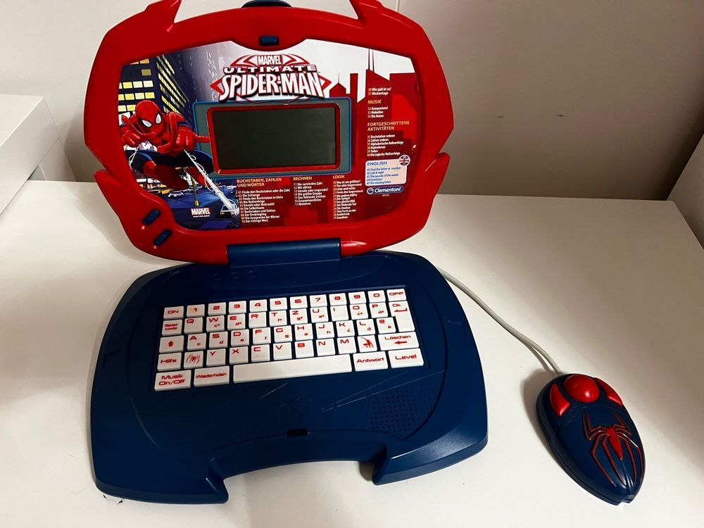 Spiderman Laptop Spiel Kinder Clementoni (Gebraucht) in St. Gallen für ...