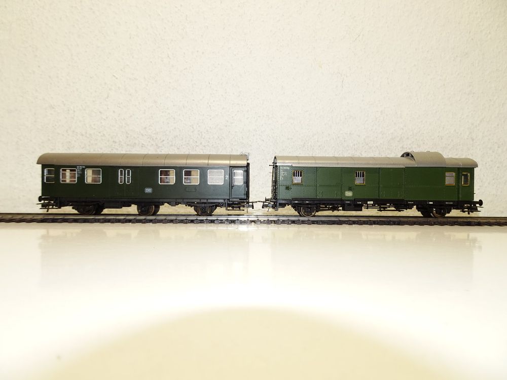 2 Roco Personen Gepäckwagen DB Oldtimer Nostalgie HO (13) (Gebraucht) in Luzern für CHF 7.9 ...
