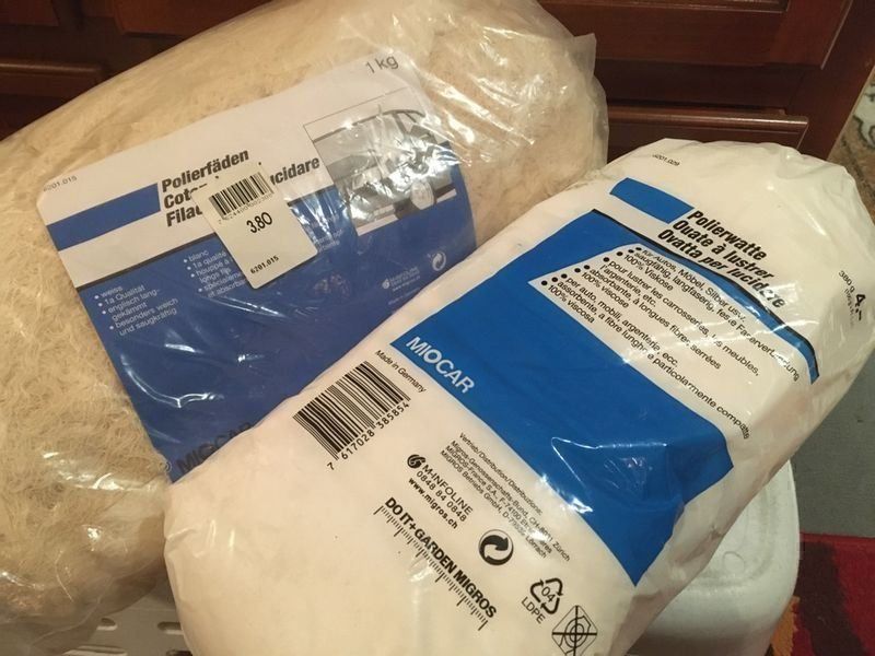 Polierwatte 2 Säcke (Neu und originalverpackt) in für CHF 4 – mit ...