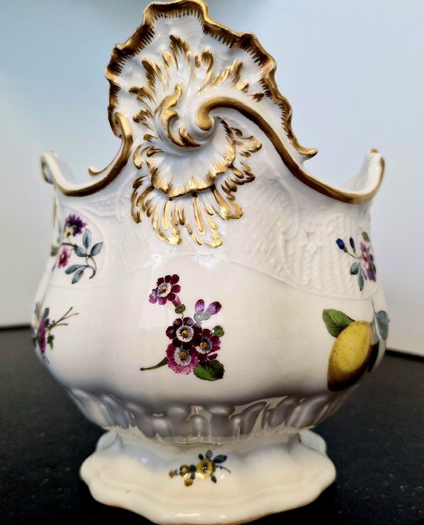 Seltener Cachepot Meissen Übertopf Porzellan | Comprare su Ricardo