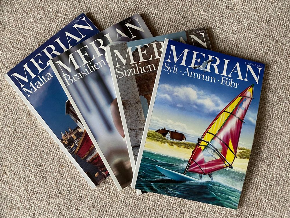 150 Zeitschriften Merian | Kaufen auf Ricardo