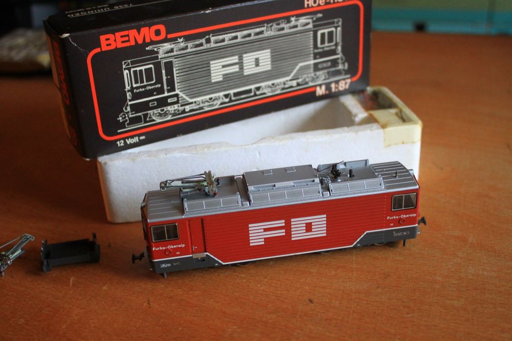 Bemo 1260/2, FO Ge 4/4 III 82 H0m, Bastelmaterial (Defekt) in für CHF 26 – mit Lieferung auf ...