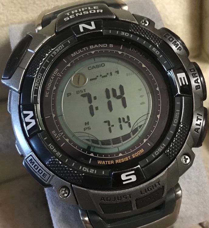 CASIO Pro Trek Triple Sensor Herrenuhr ( 51 mm ) | Acheter sur Ricardo