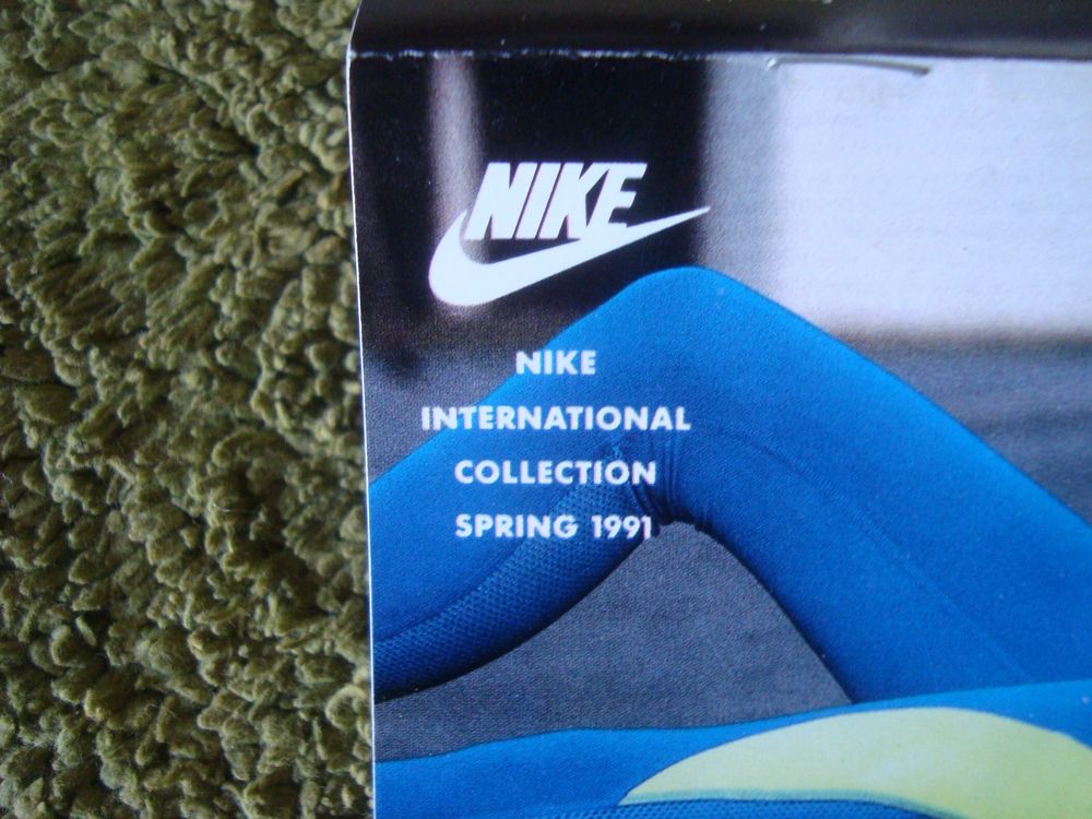 vintage 1991 year NiKE Brochure Collection Spring Air Pegasu (Neu ...