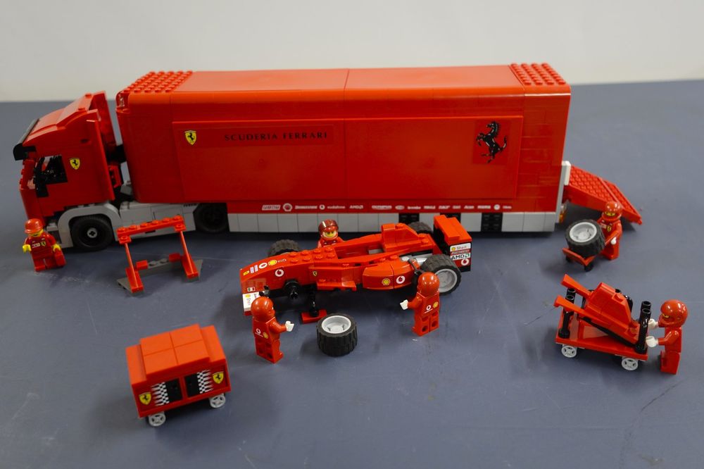 Lego Racers 8654 Ferrari F1 Team Truck | Kaufen auf Ricardo