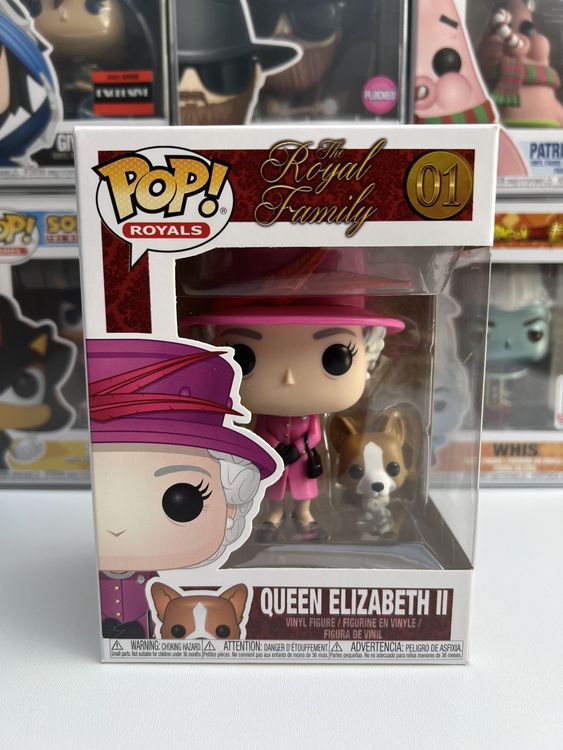 Funko POP! Royals Queen Elizabeth II (Neu und originalverpackt) in Le ...