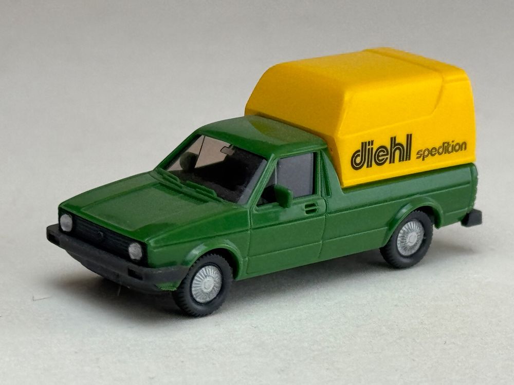 Wiking VW Caddy Diehl grün (Gebraucht) in Elm für CHF 6 – nur Abholung ...