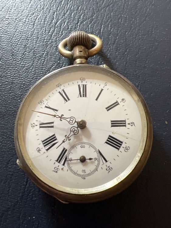 Brevete Taschenuhr echt Silber 46 mm (Gebraucht) in Pfeffingen für CHF 26 – mit Lieferung auf ...