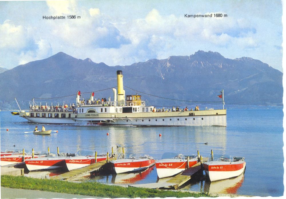 RMS Ludwig Fessler, Radschiff, Chiemsee, Fahrgastschiff (Gebraucht) in ...