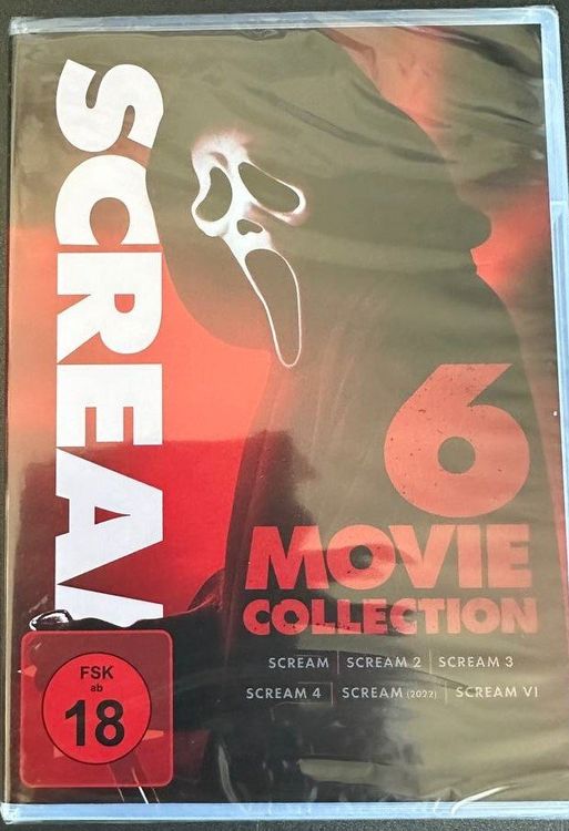 Scream 1-6 Movie Collection - DVD - Neu/OVP (Neu und originalverpackt ...