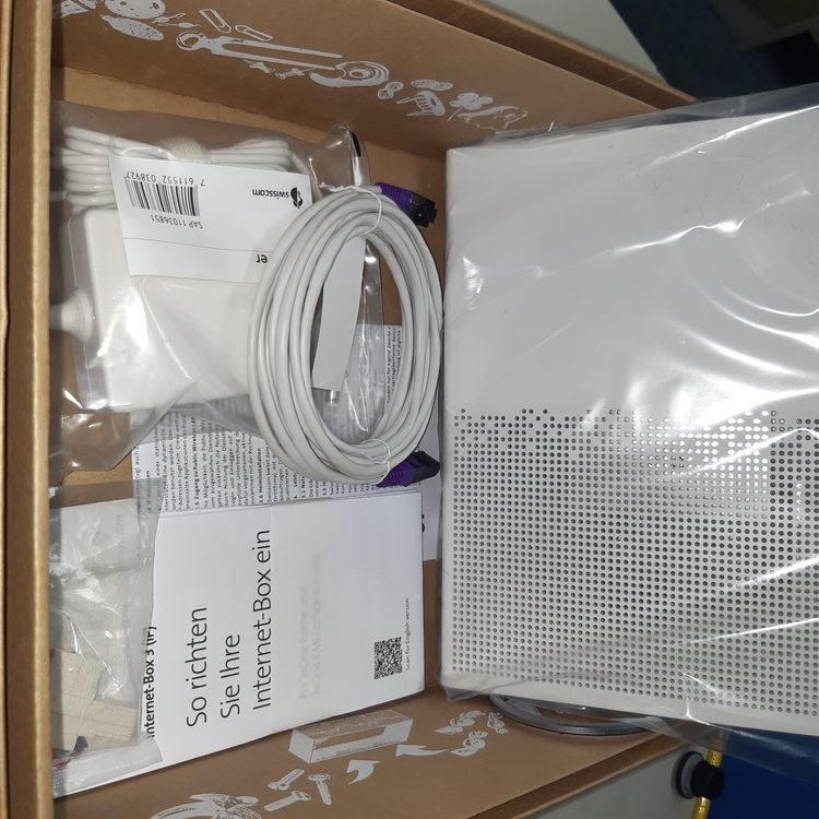 Swisscom Internet-Box 3 (Neu (gemäss Beschreibung)) in Fehraltorf für ...