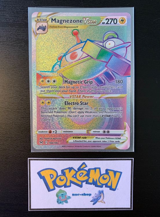 Magnezone VSTAR Rainbow Lost Origin 198/196 EN (Neu (gemäss ...