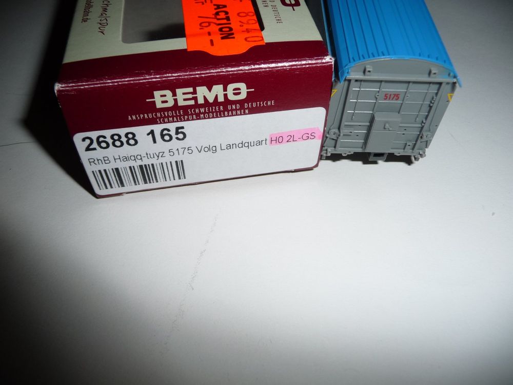 Bemo HO Volg Güterwagen (Neu (gemäss Beschreibung)) in Birmensdorf ZH für CHF 49 – mit Lieferung ...