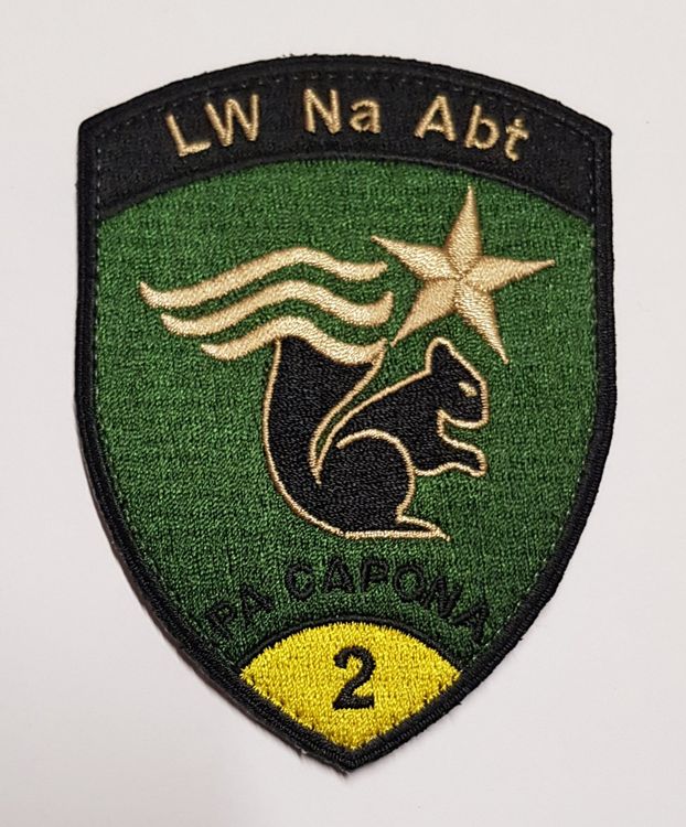 LW Na Abt 2 Badge Schweizer Armee Abzeichen PA CAPONA /Klett (Gebraucht ...