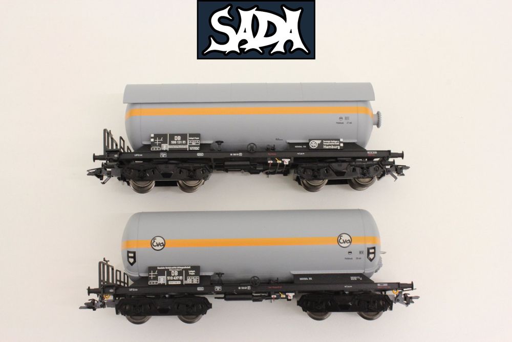 Trix 2 x DB Kesselwagen aus Set 24112 DC H0 (Gebraucht) in Basel für ...