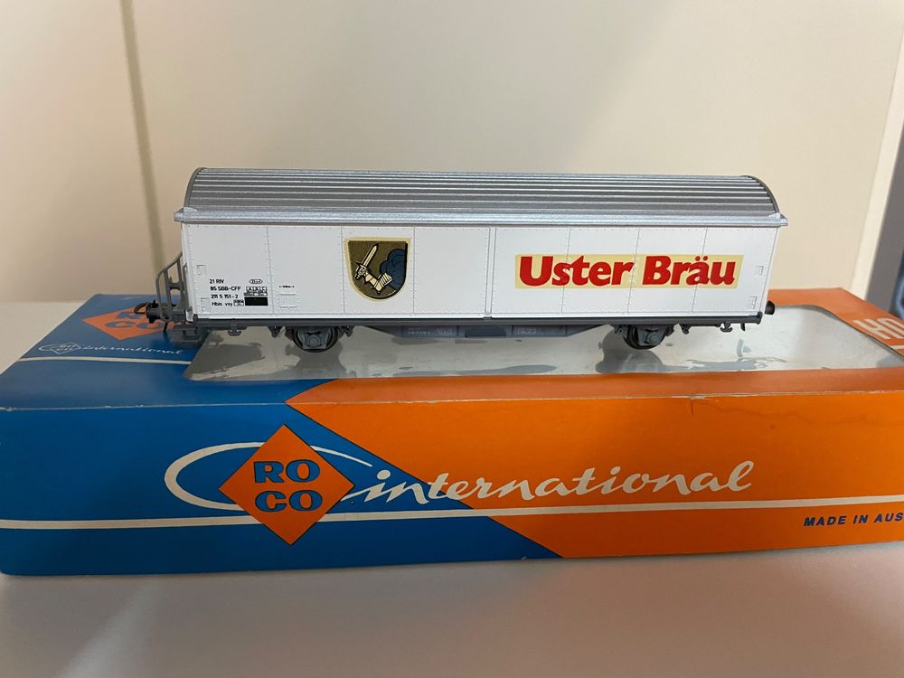 SBB Hbis Schiebewandwagen Uster Bräu (Gebraucht) in Stäfa für CHF 20 – mit Lieferung auf Ricardo ...