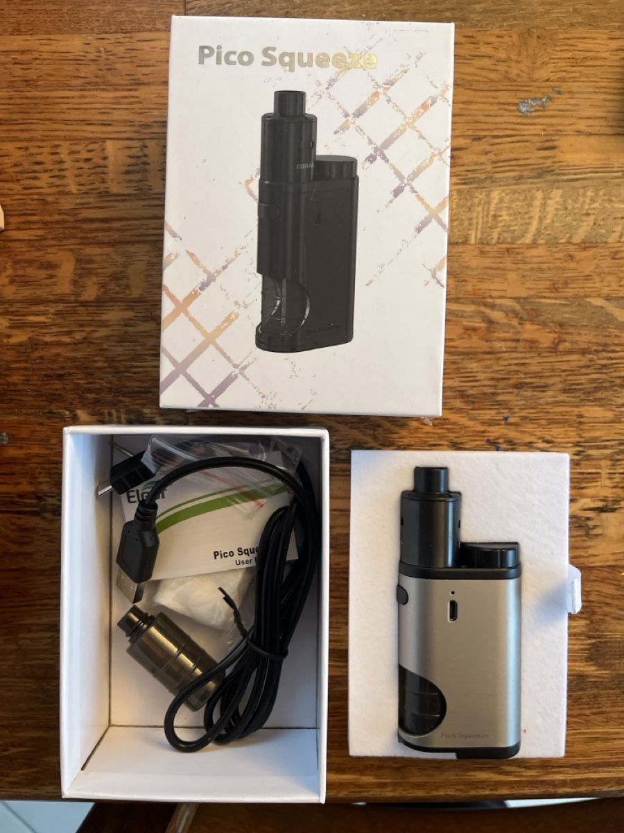 Pico Squeeze 2 Squonker E-Zigarette Set - Top Zustand! (Neu und ...