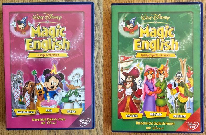 Walt Disney Magic English DVD Set - spielerisch lernen! (Gebraucht) in ...