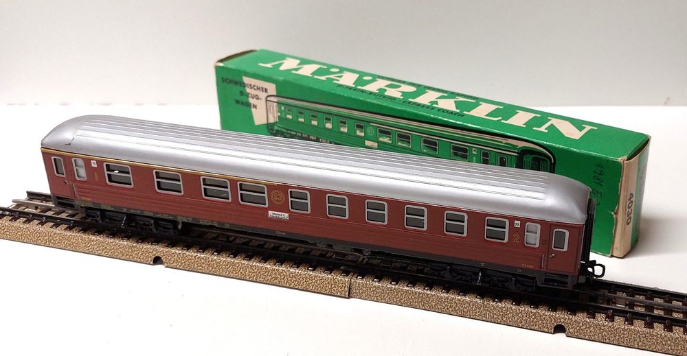 Märklin 4030 - SJ 4a D-Zug-Wagen, OVP | Kaufen auf Ricardo