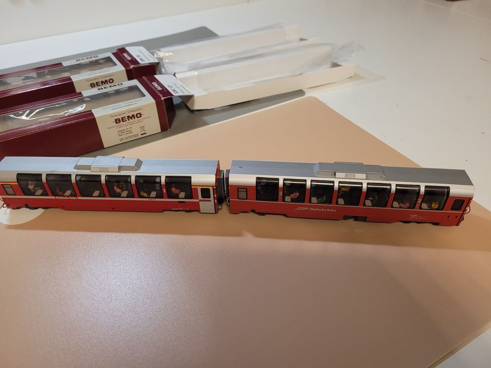 Bemo RhB Bernina Express 2 Panoramawagen (Gebraucht) in Steffisburg für CHF 99 – mit Lieferung ...