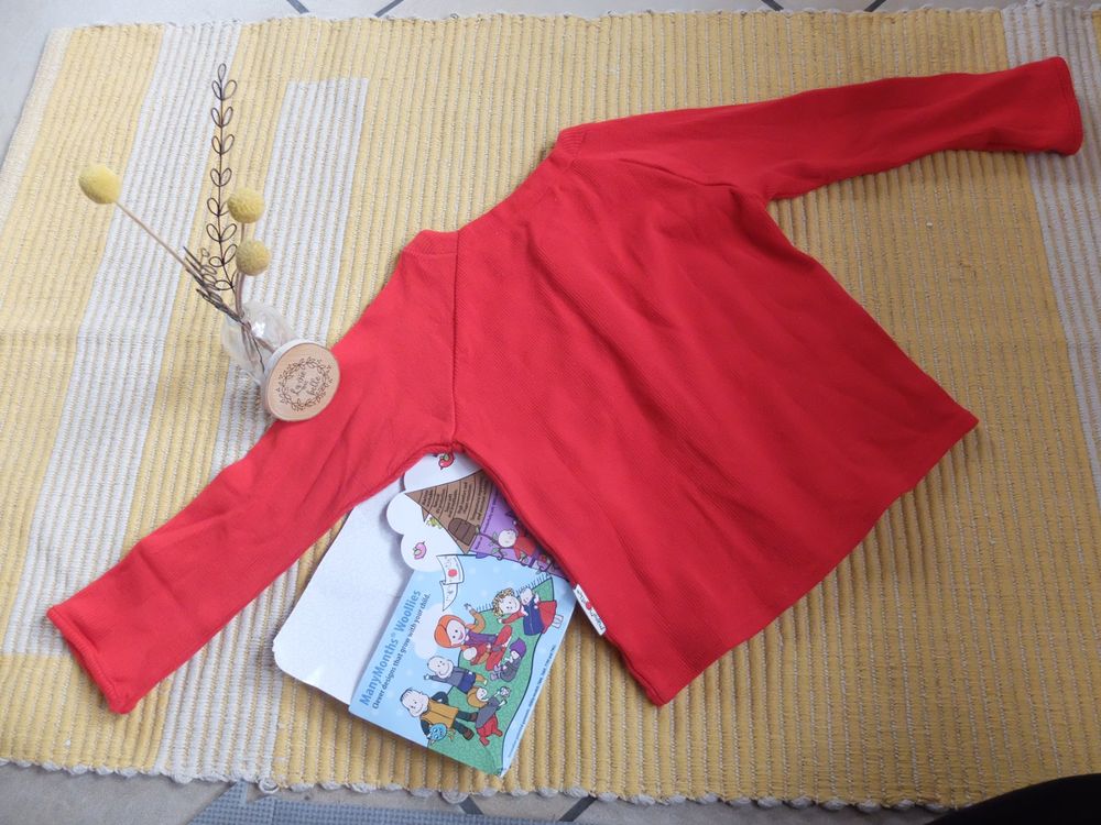 Manymonths Cardigan Poppy Laine 98-104/110//Envoi/Versand (Gebraucht ...