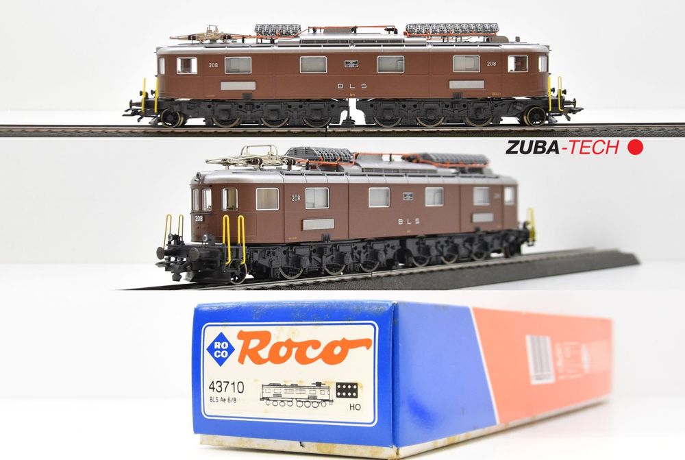 Roco 43710 E-Lok Ae 6/8 BLS H0 GS Analog mit OVP (Gebraucht) in St ...