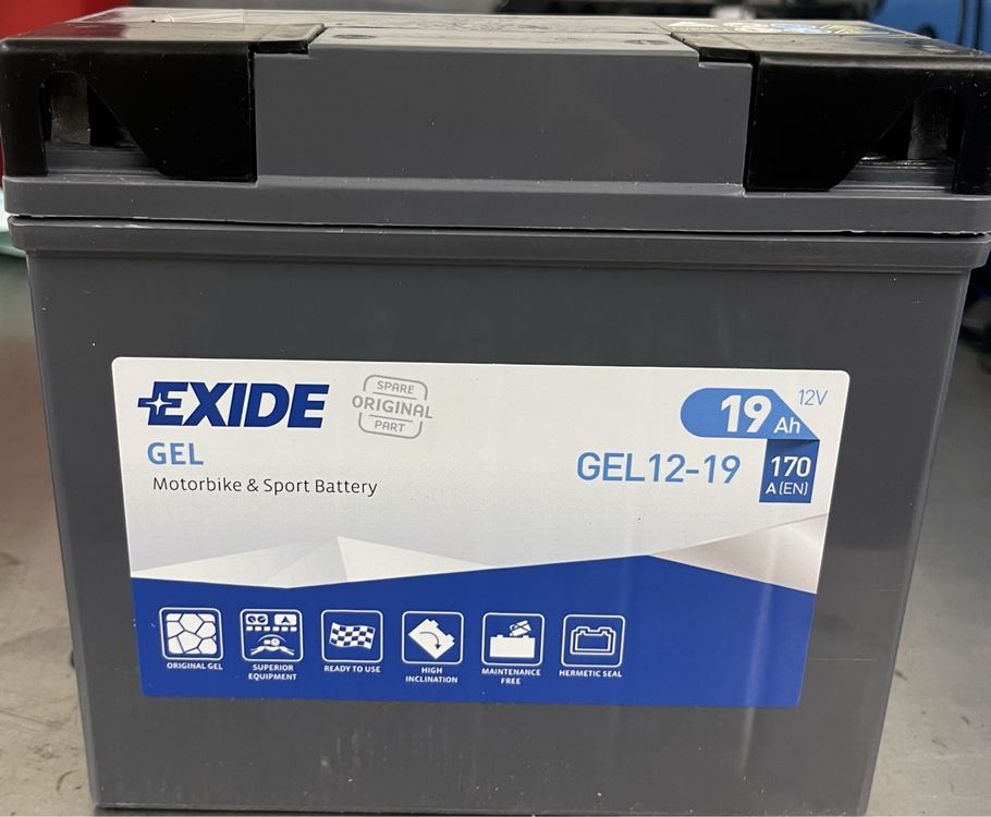 Neue Gel Motorrad Batterie 12V / 19Ah/ 170A (Neu und originalverpackt) in Arbon für CHF 50 – mit ...