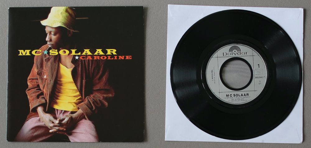 Single, Rap, MC Solaar, Caroline, Polydor F, 1991 (Gebraucht) in Biel ...