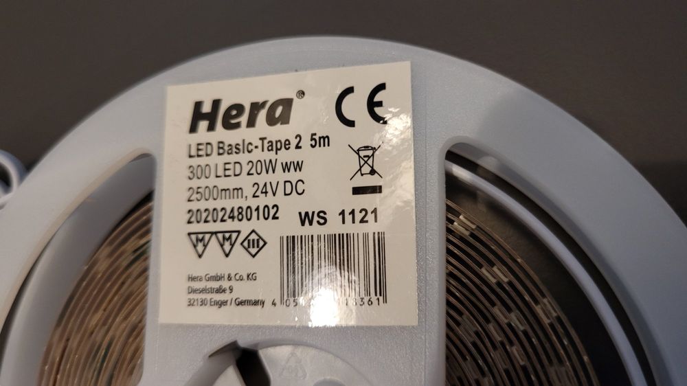 LED Strip selbstklebend HERA, 5m, 300 LED 20W, 3000K (Neu und originalverpackt) in Schwerzenbach ...