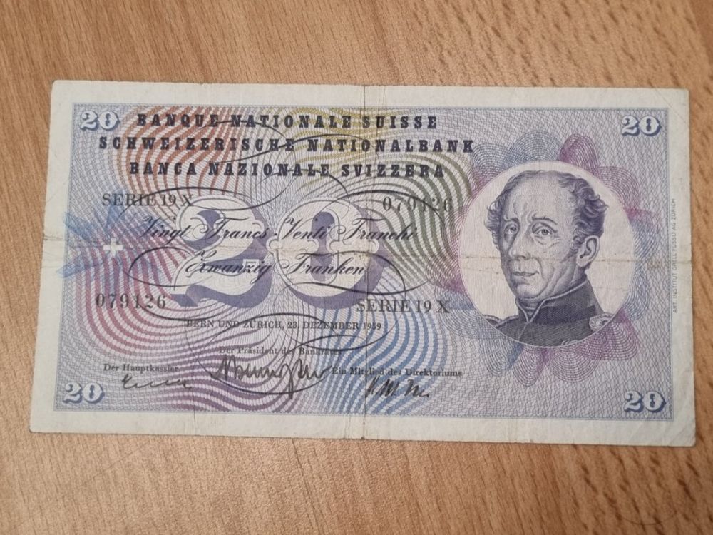 Note 20 FR 1959 | Kaufen auf Ricardo