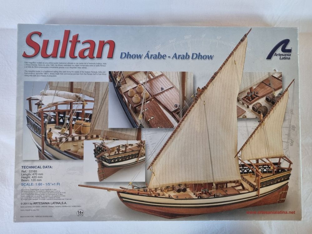 Artesiana Latina, Sultan, Arab Dhow , 1/60 (Neu und originalverpackt ...