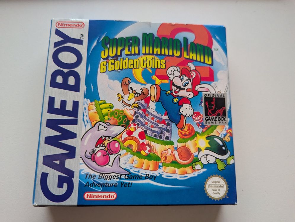 Super Mario Land 2 6 Golden Coins - Nintendo Game Boy Boxed (Gebraucht ...