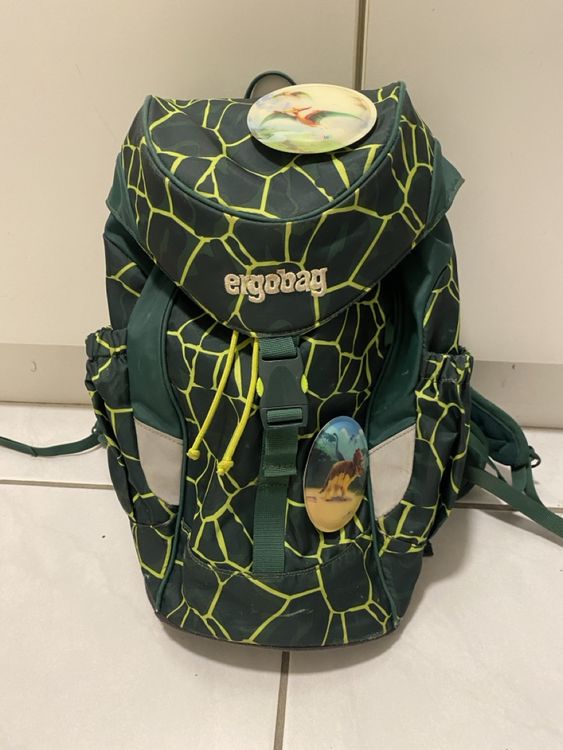Ergobag Mini, grünes Dinosaurier Design (Gebraucht) in Hochdorf für CHF 15 – nur Abholung auf ...